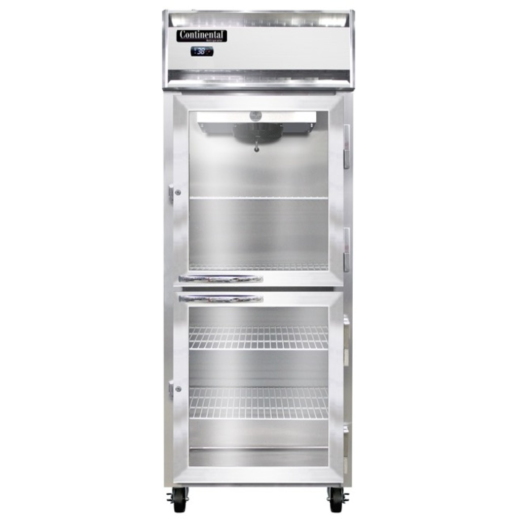 1RESNGDHD 1-Section Commercial Shallow Depth Reach-In Display ...
