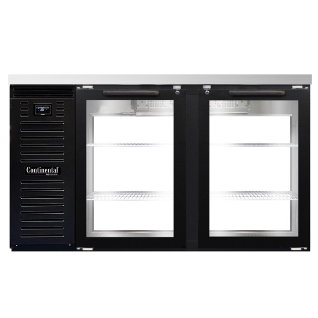 BB59NGDPT 59" Commercial Pass-Thru Back Bar Display Cooler ...