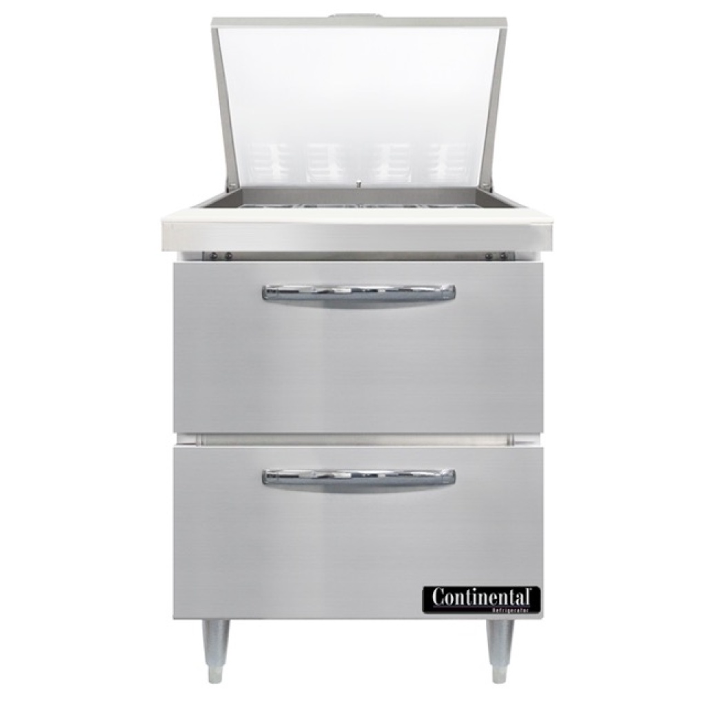 D27N12M-D 27" Commercial Designer Line Sandwich Unit - Continental ...