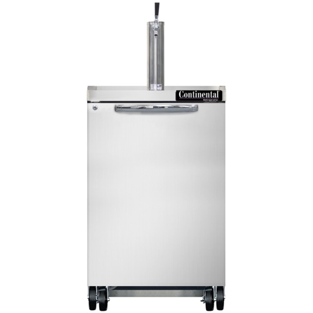 KC24NSS 24" Commercial Keg Cooler - Continental Refrigerator