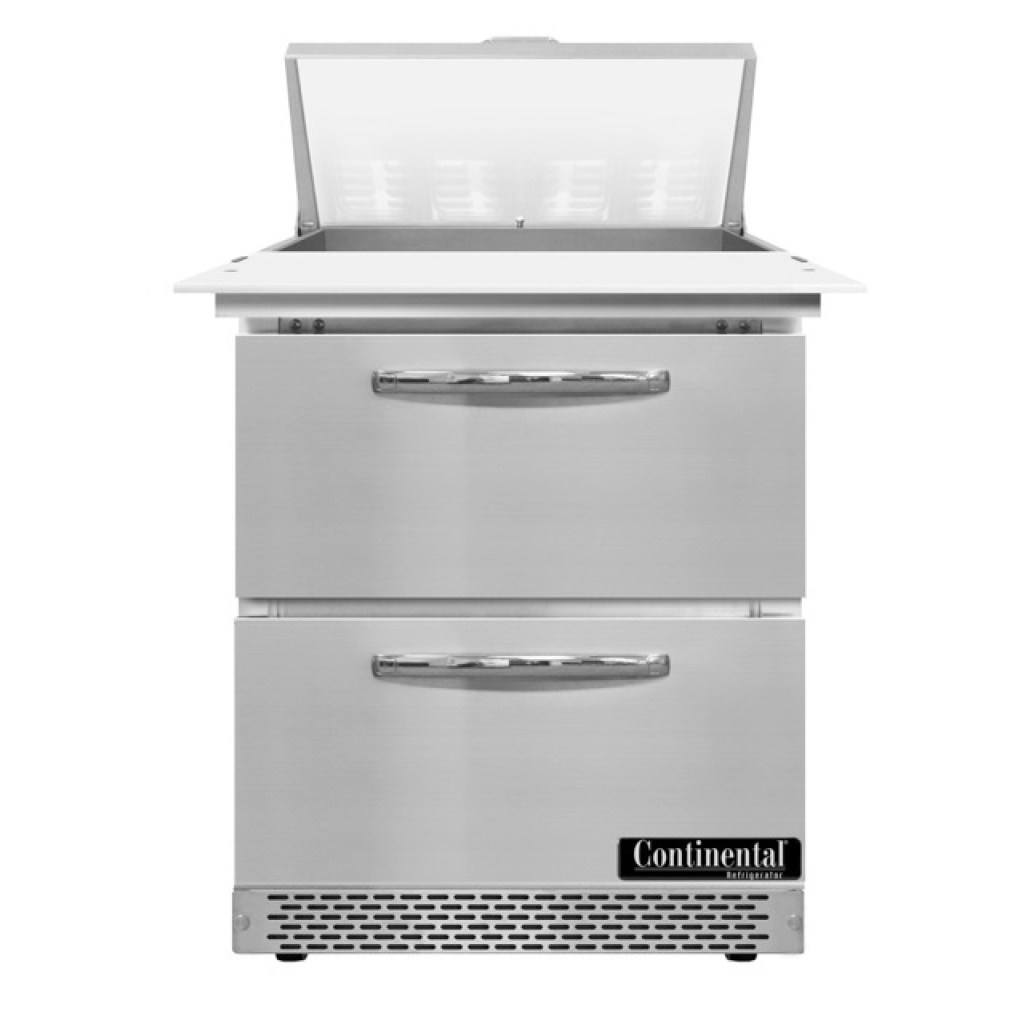 D27N8C-FB-D 27" Commercial Designer Line Sandwich Unit - Continental ...