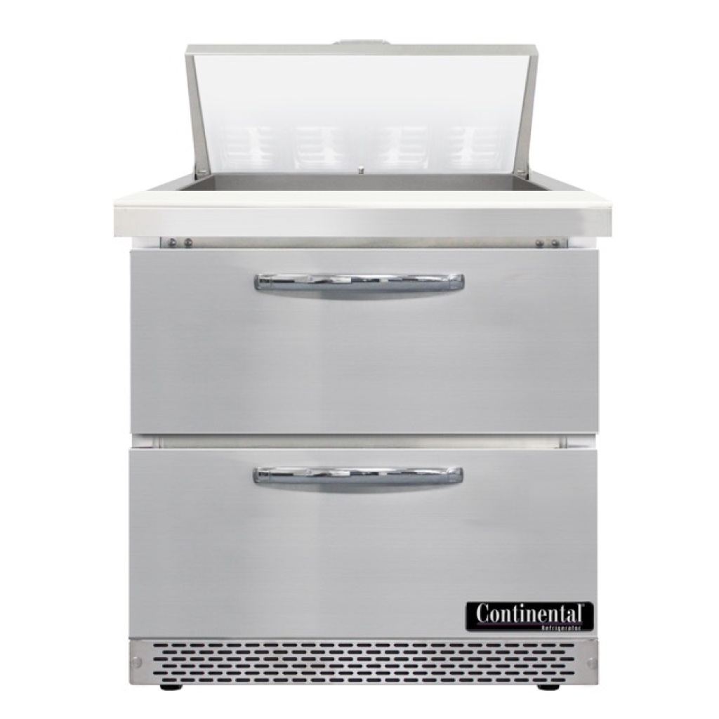 D32N8-FB-D 32" Commercial Designer Line Sandwich Unit - Continental ...