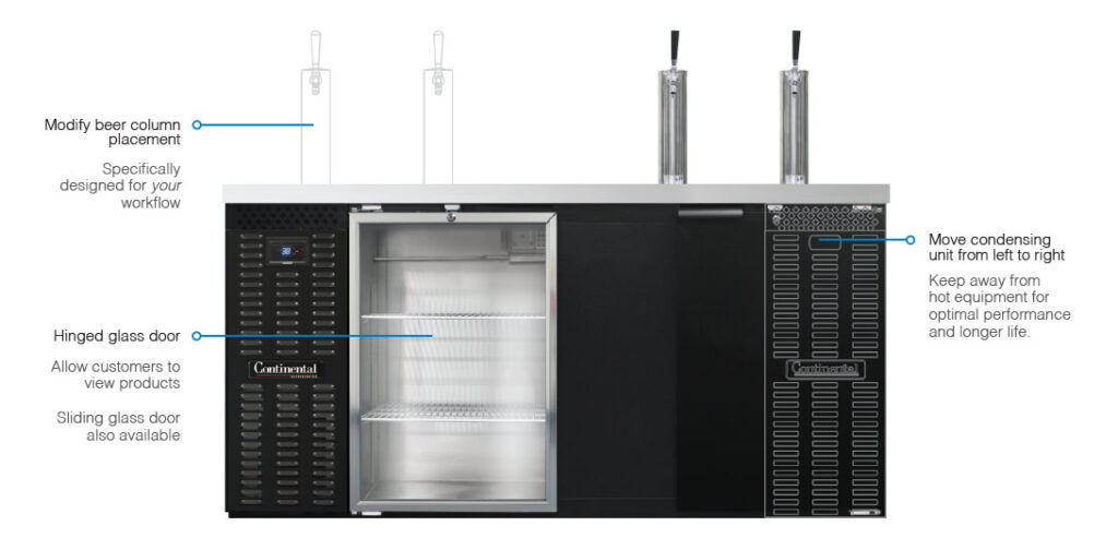 Stadiums & Venues Refrigeration Equipment - Continental Refrigerator